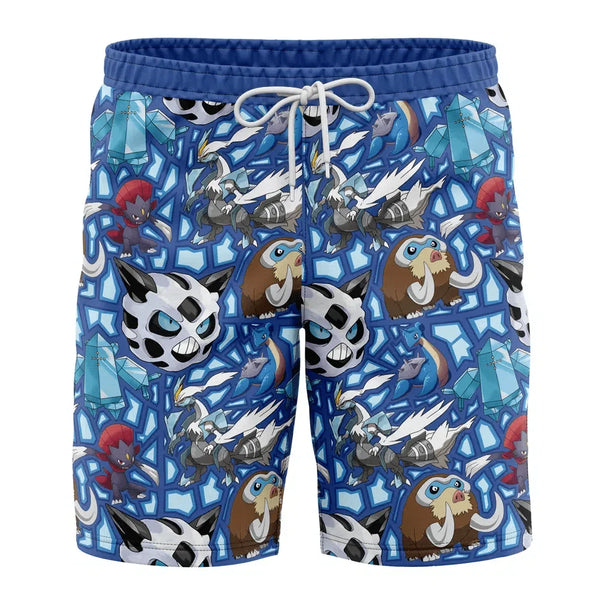 Pokemon Ice Type Swim Trunks - Comfort & Style