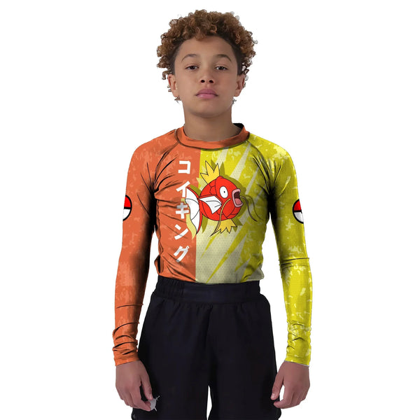 Pokemon Magikarp Splash Kids Rash Guard | Athletic Wear