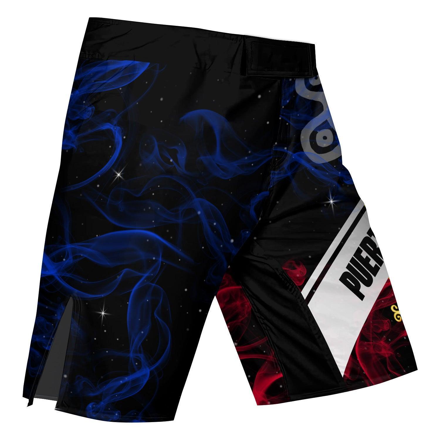 Puerto Rican Legend Fight Shorts | Muay Thai Shorts | Bjj Shorts