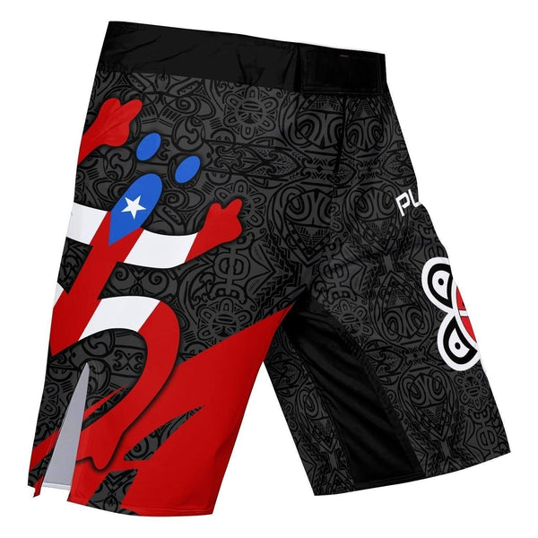 Puerto Rican Spirit Fight Shorts | Muay Thai Shorts