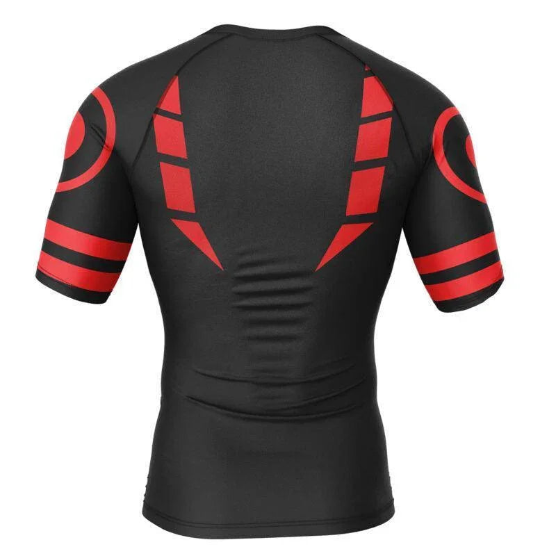 Ryomen Sukuna Jujutsu Kaisen Short Sleeve Rash Guard | BJJ Rash Guard