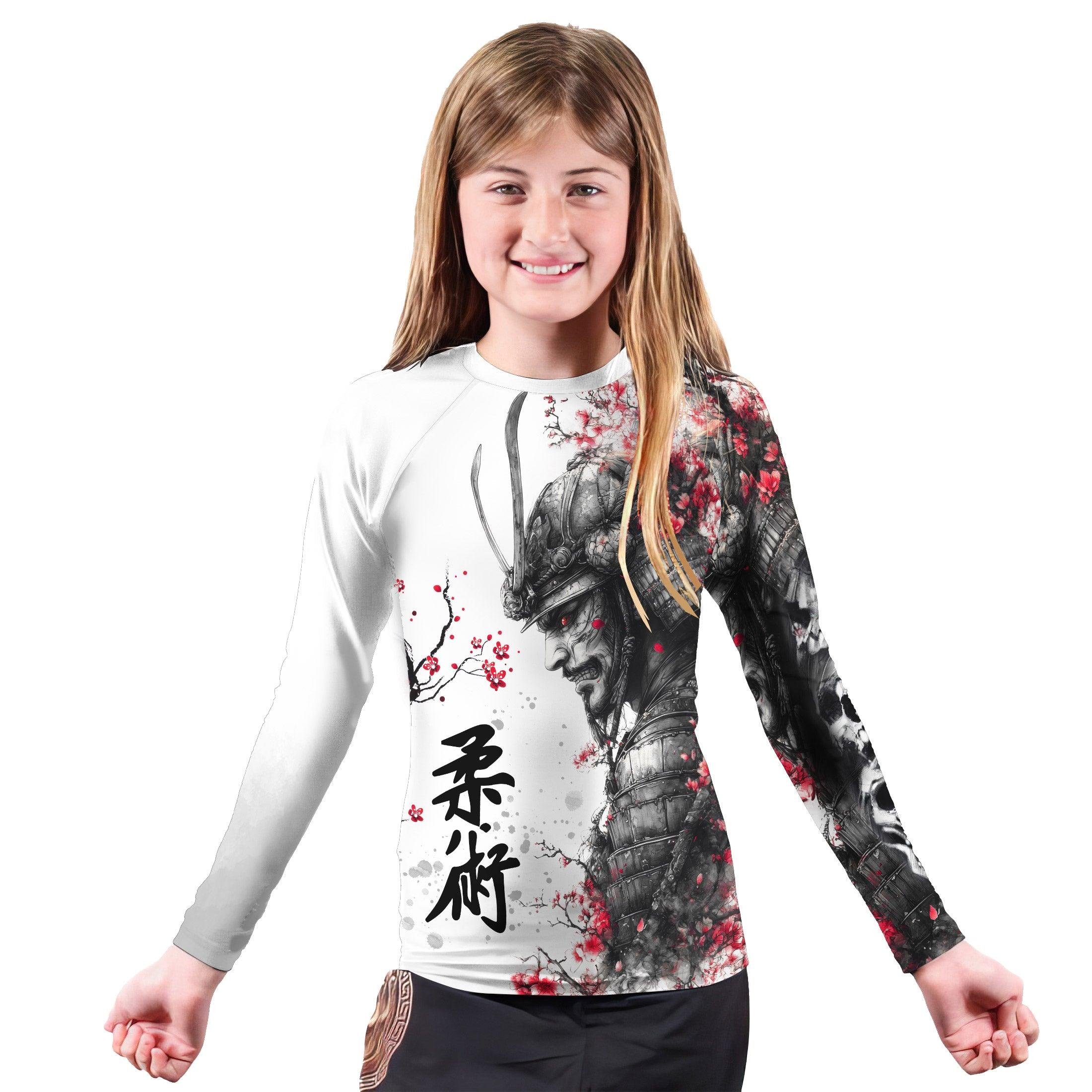 Samurai Jiu Jitsu Kids Rash Guard | Samurai Kids Rash Guard