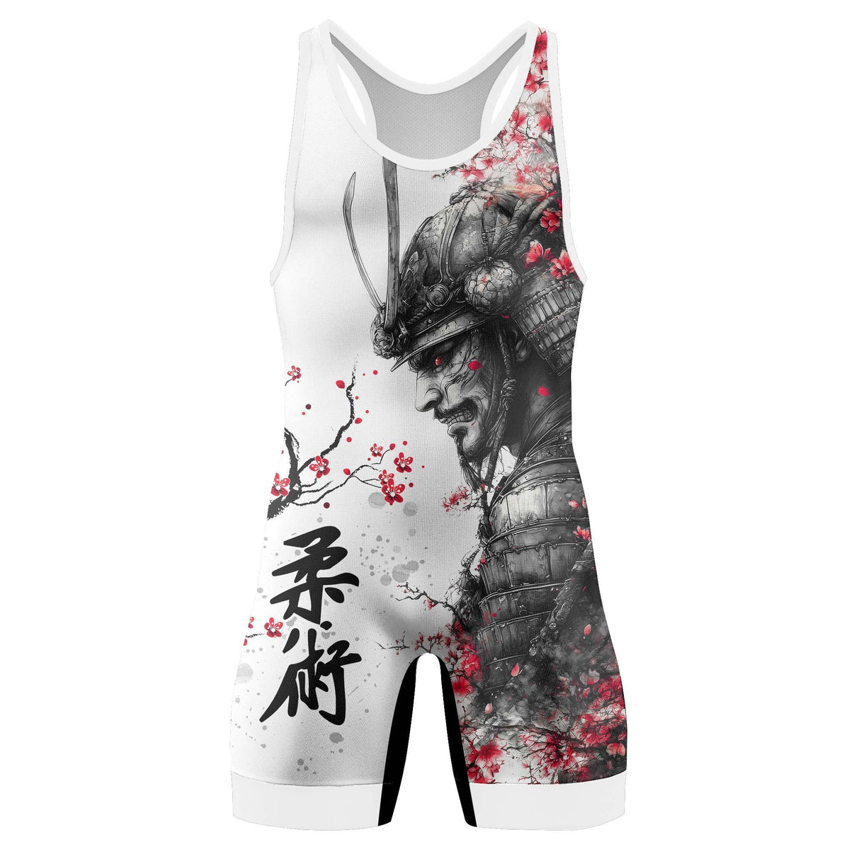 Samurai Jiu Jitsu Wrestling Singlet | Samurai Compression Bodysuit