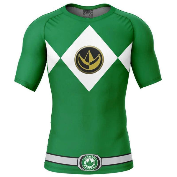 Green Ranger Power Rangers Rash Guard | Jiu Jitsu Rash Guard