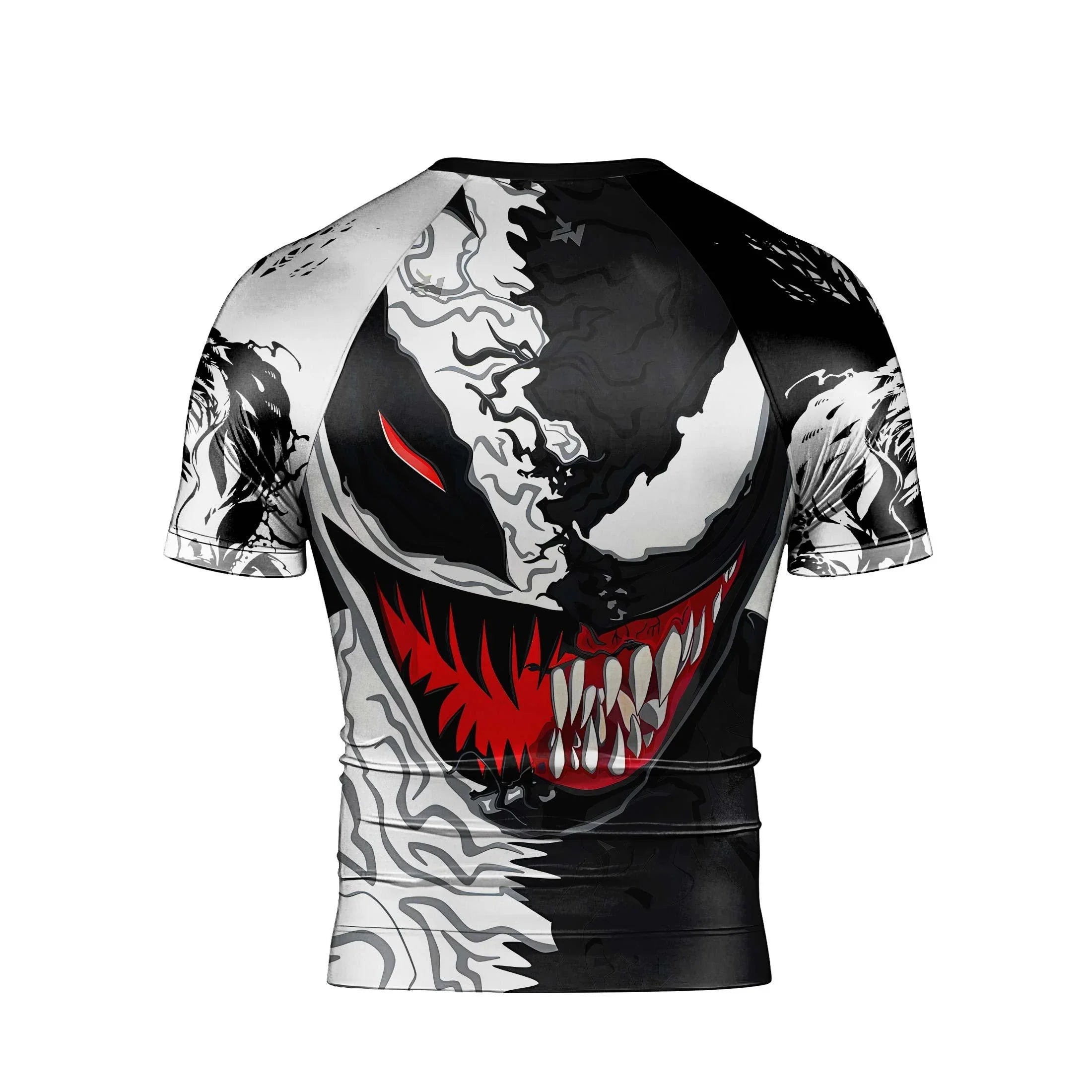 Spider Man 2 Venom And Anti Venom Rash Guard | Athletic Wear
