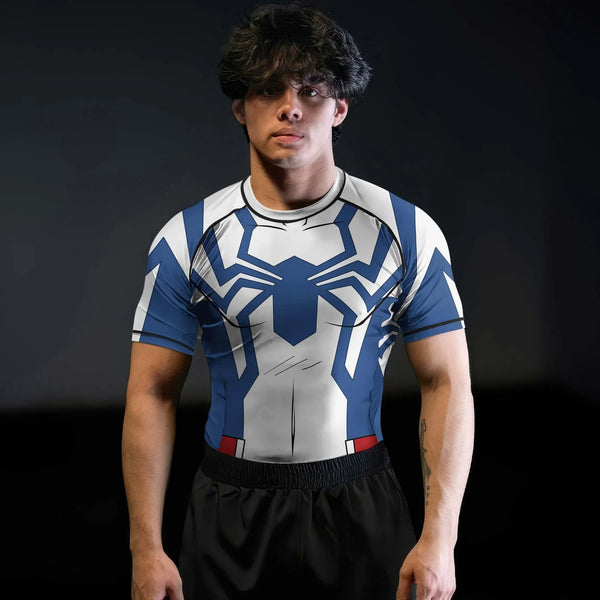 Spider-Man Oscorp Suit Rash Guard for MMA & Fitness