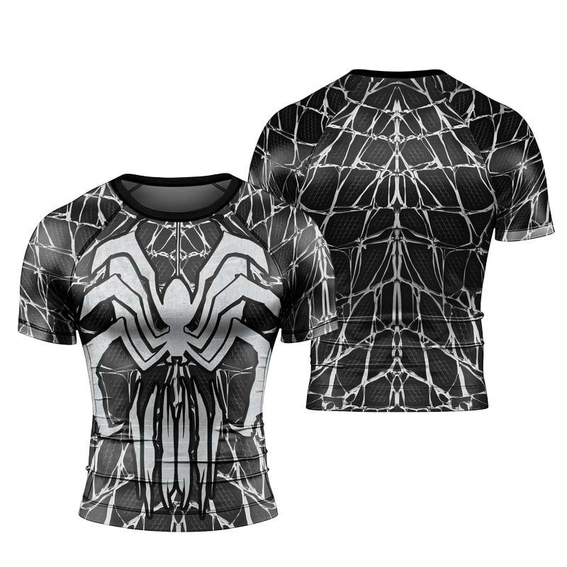 Spider Man Venom Rash Guard - Athletic Performance