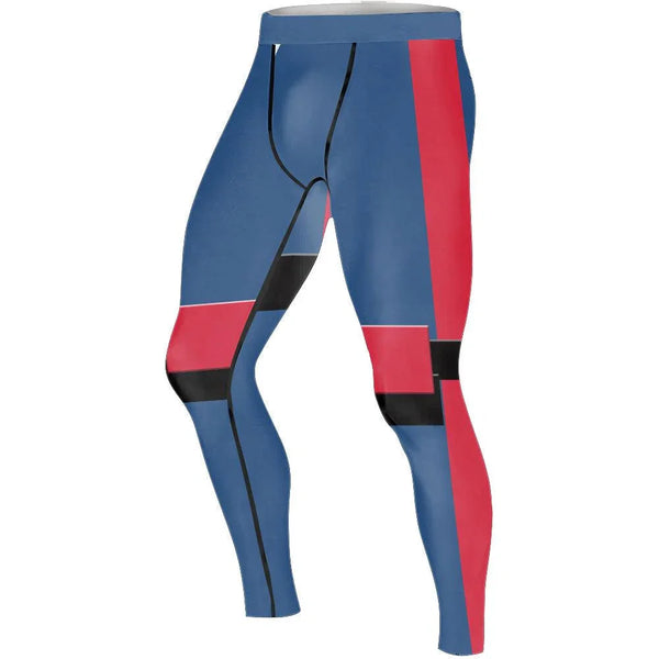 Spider-Man Cosplay Men's Compression Leggings