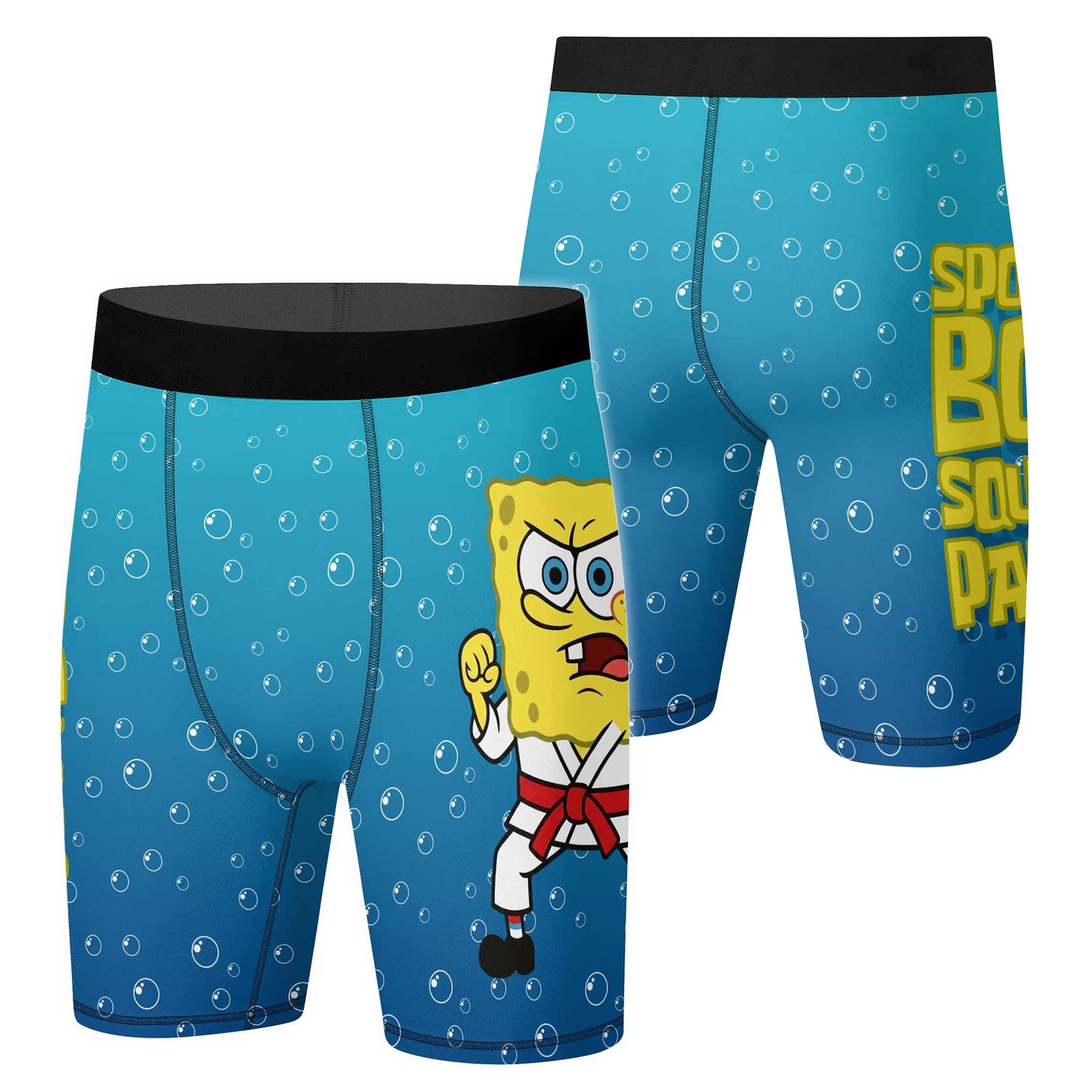 SpongeBob Sea Warrior Compression Shorts – Anime Gym Wear