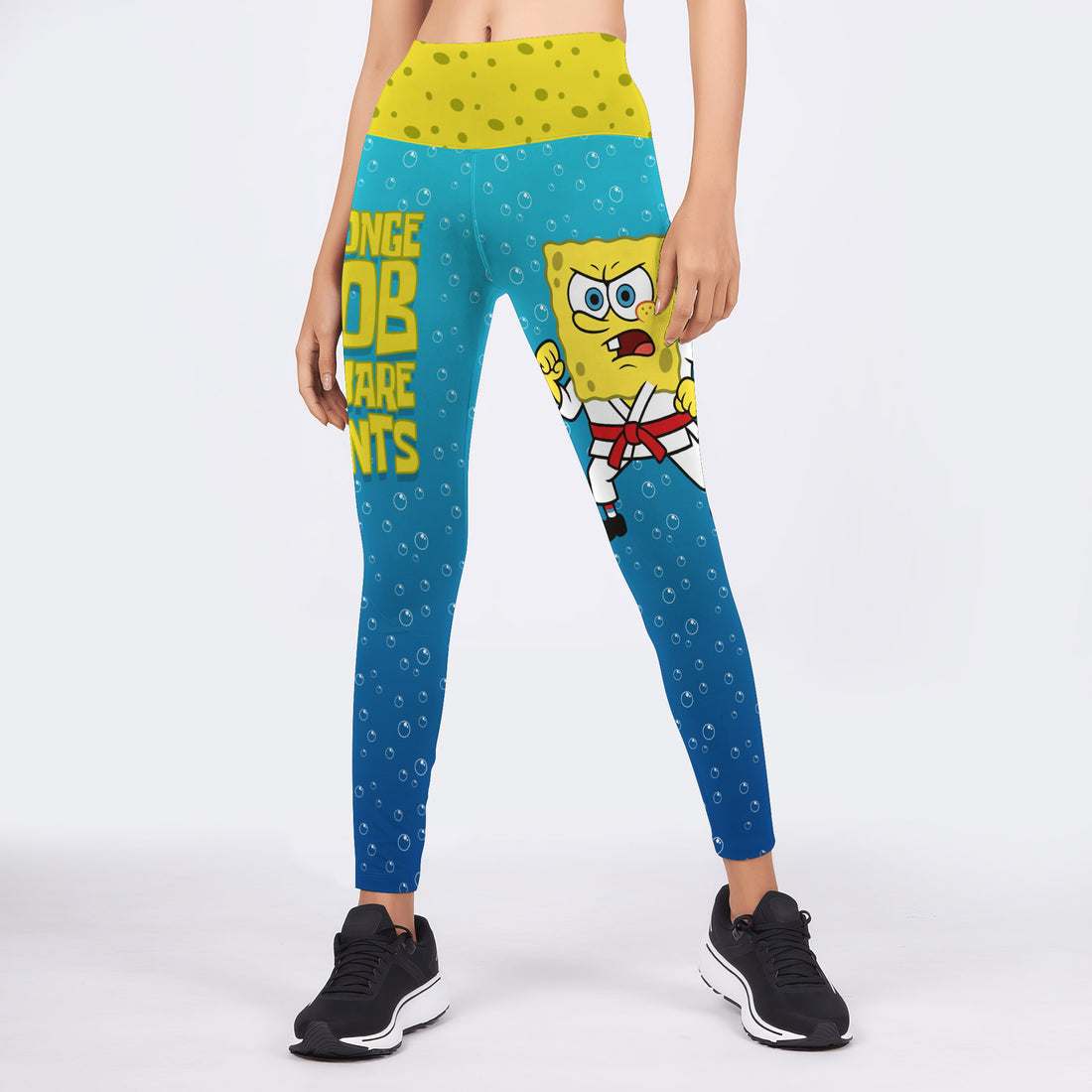 SpongeBob Sea Warrior Women's Leggings – Fun & Stretchy Comfort