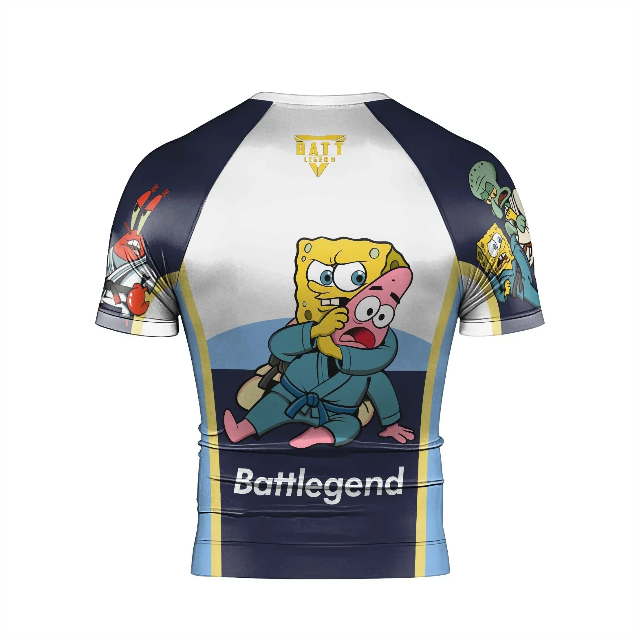 SpongeBob SquarePants Jiu Jitsu Rash Guard | MMA Rash Guard