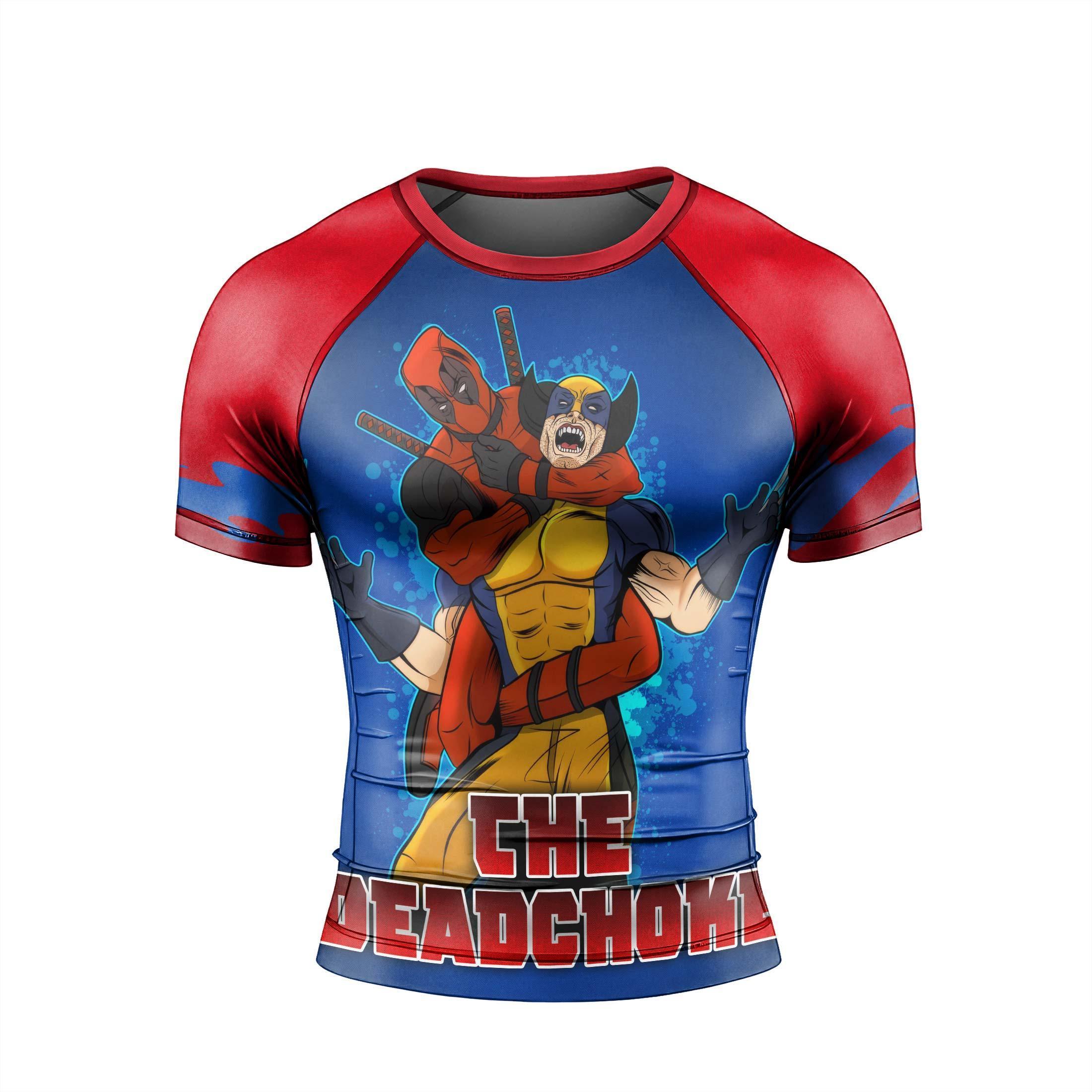 The Deadchoke Rash Guard | Deadpool Rash Guard | Fightwear