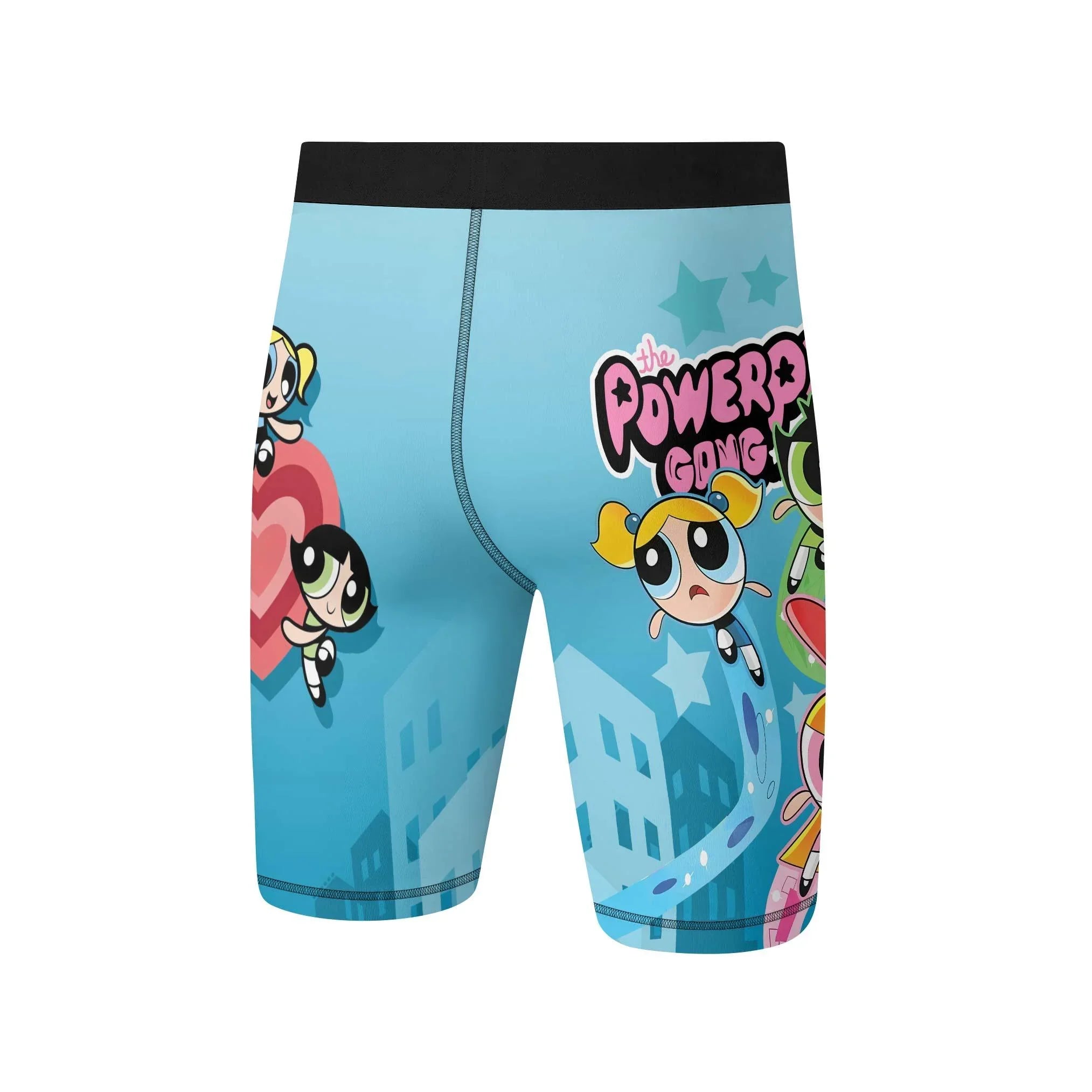 The Powerpuff Girls Compression Shorts - Stretch & Comfort