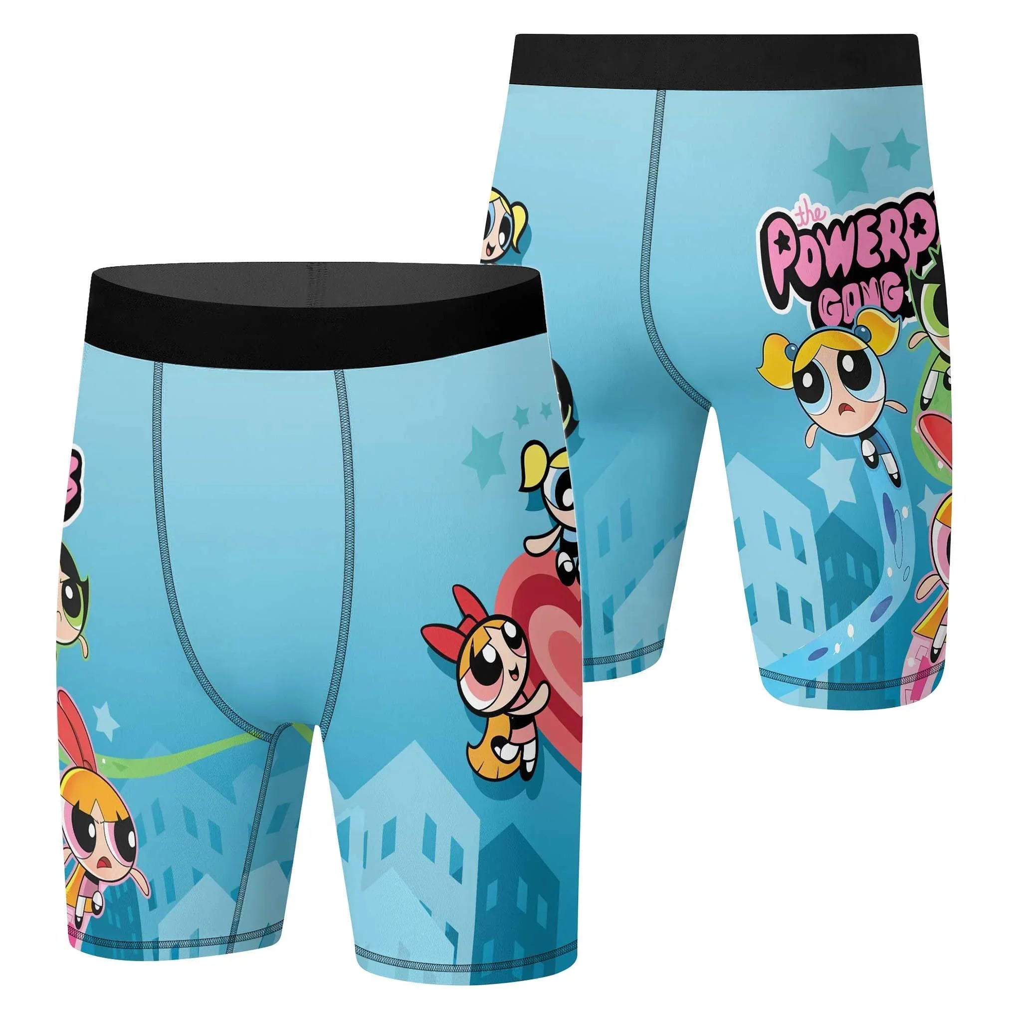 The Powerpuff Girls Compression Shorts - Stretch & Comfort