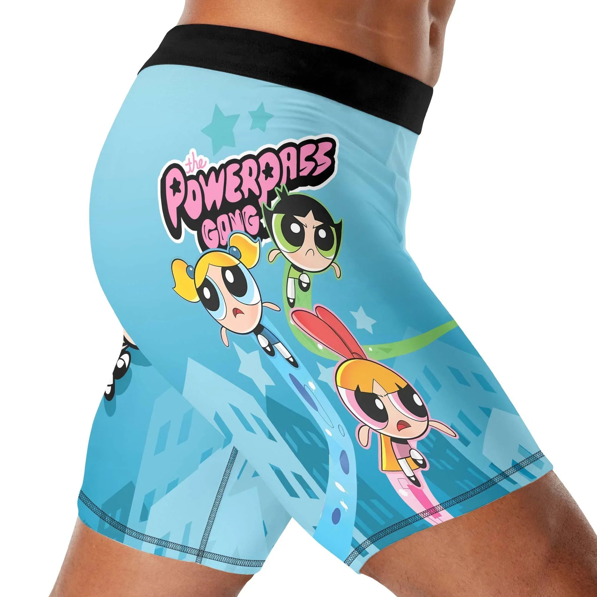 The Powerpuff Girls Compression Shorts - Stretch & Comfort