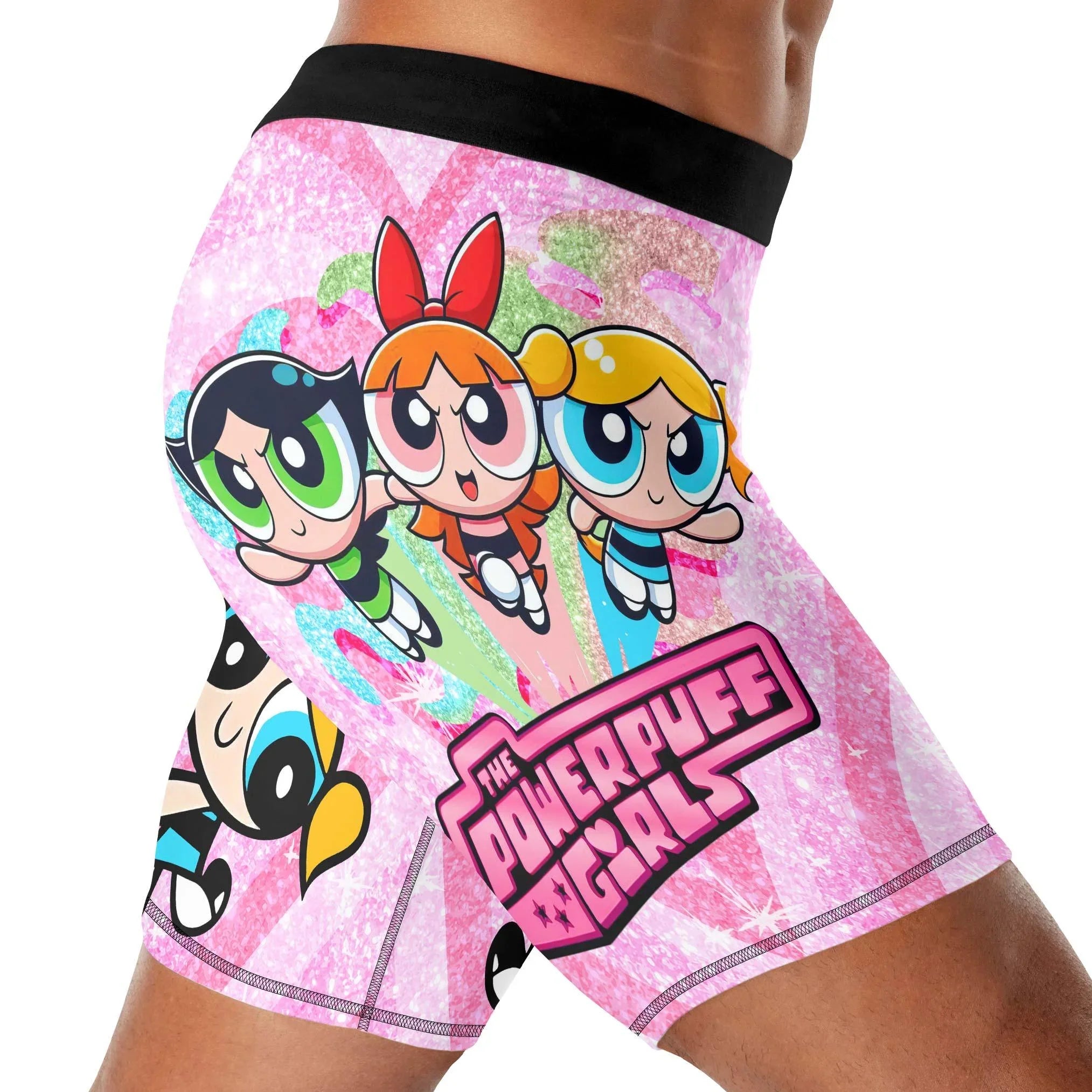 The Powerpuff Girls Heartbeat Compression Shorts