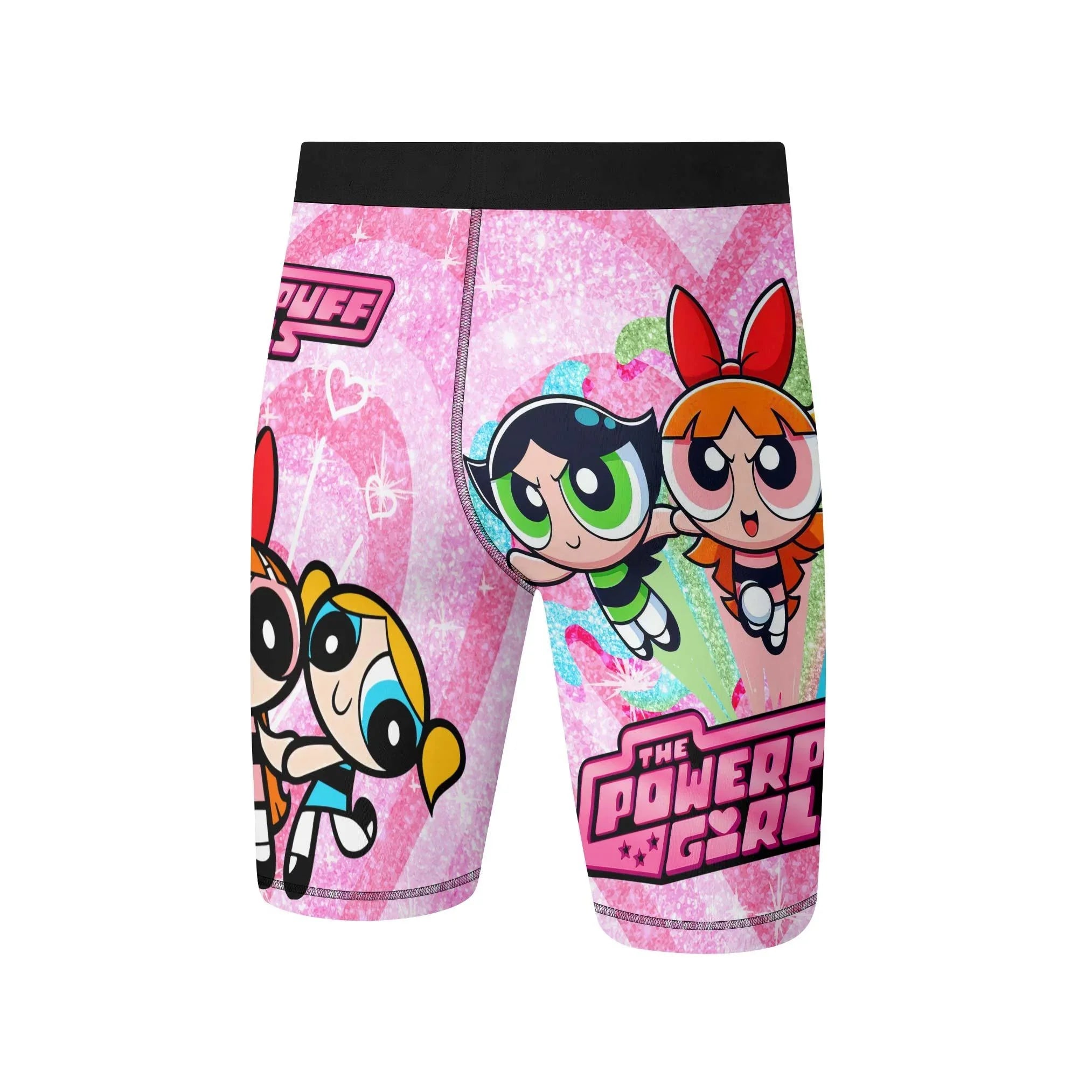 The Powerpuff Girls Heartbeat Compression Shorts
