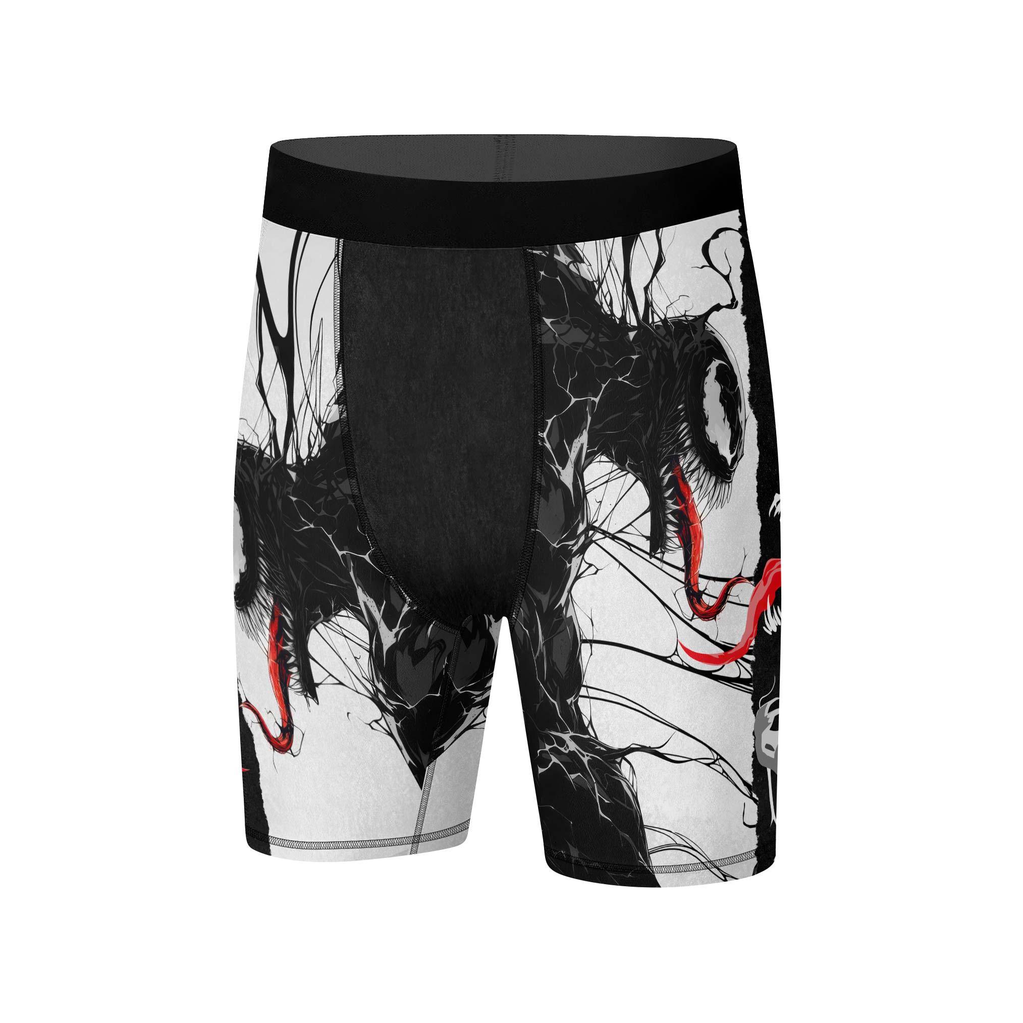 Venom And Anti-Venom Combat Compression Shorts