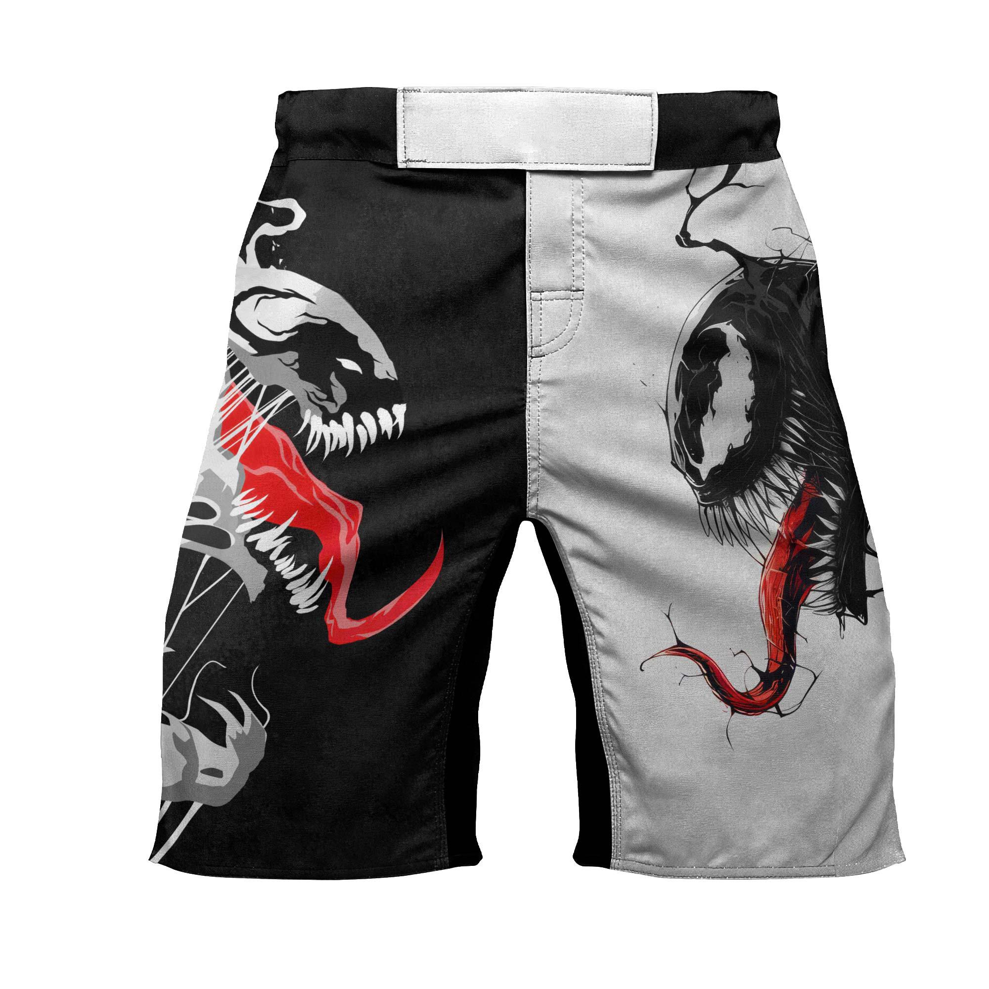 Venom And Anti-Venom Combat Fight Shorts - High Quality