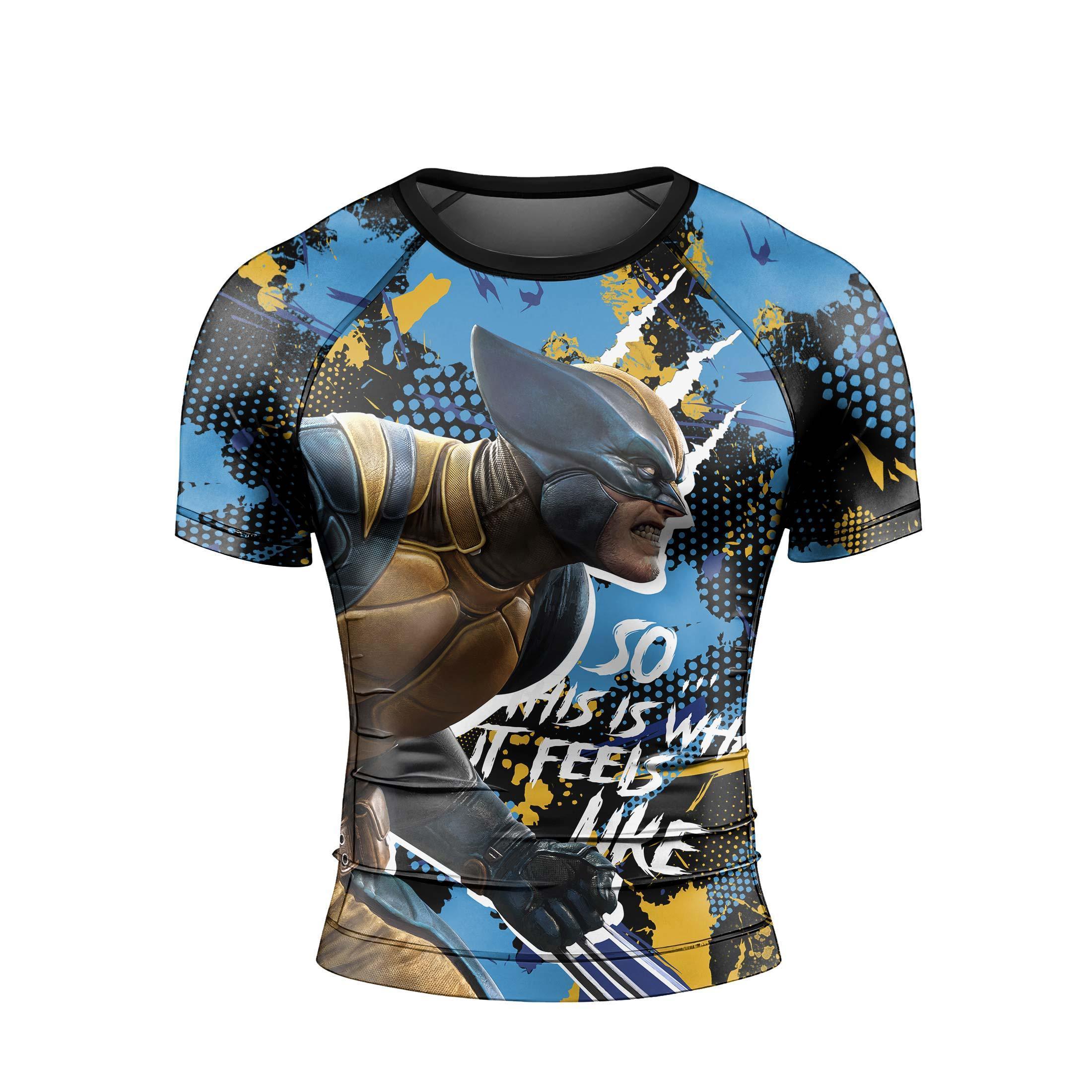 Wolverine The X-Men Rash Guard | Wolverine Rash Guard