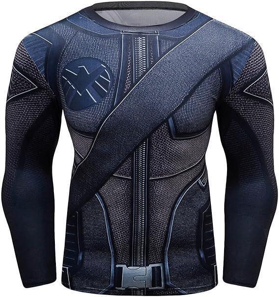 Hawkeye Long Sleeve Rash Guard | Hawkeye Fightwear | Marvel Rash Guard