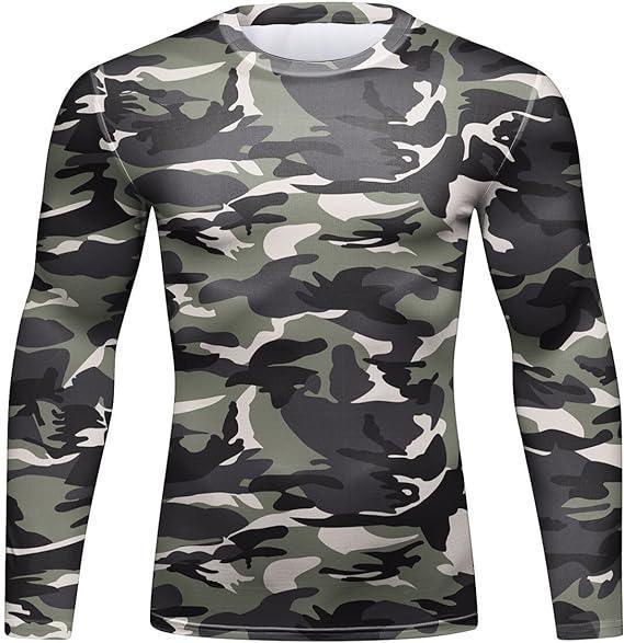 Military Army Long Sleeve Rash Guard | Army Soldier Rash Guard