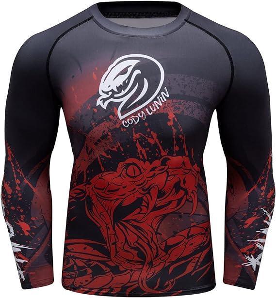 Terror Snake Long Sleeve Rash Guard | Terror Snake Rash Guard
